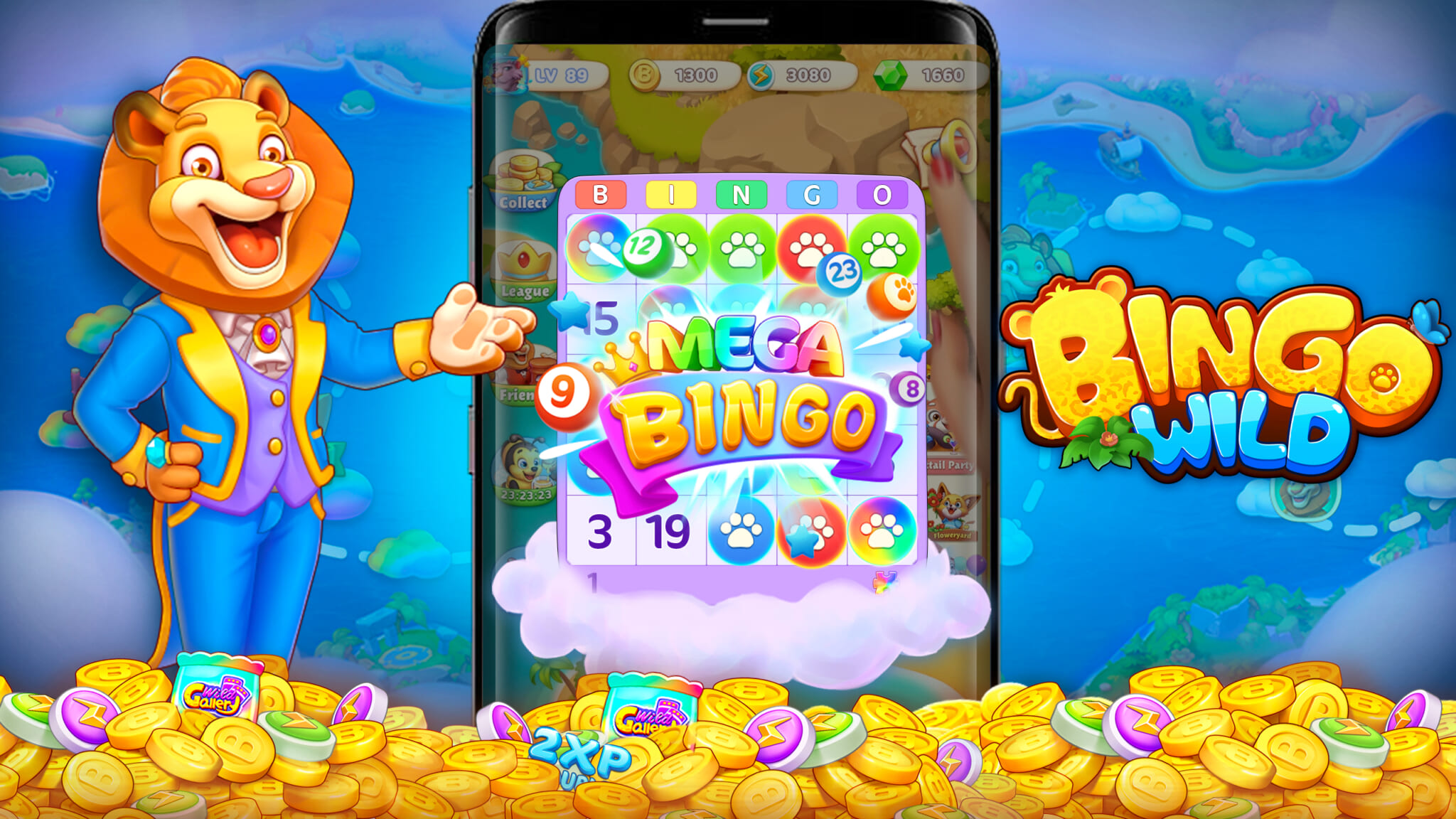 圧倒的なスピードを誇るオンラインビンゴゲーム『Bingo Wild』 | LookApp